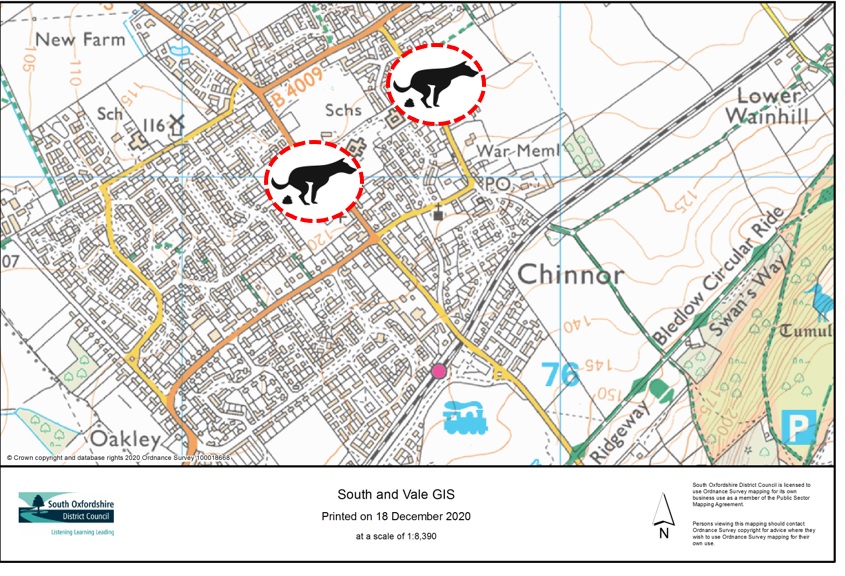 Councils launch a dog fouling awareness campaign with maps showing ...